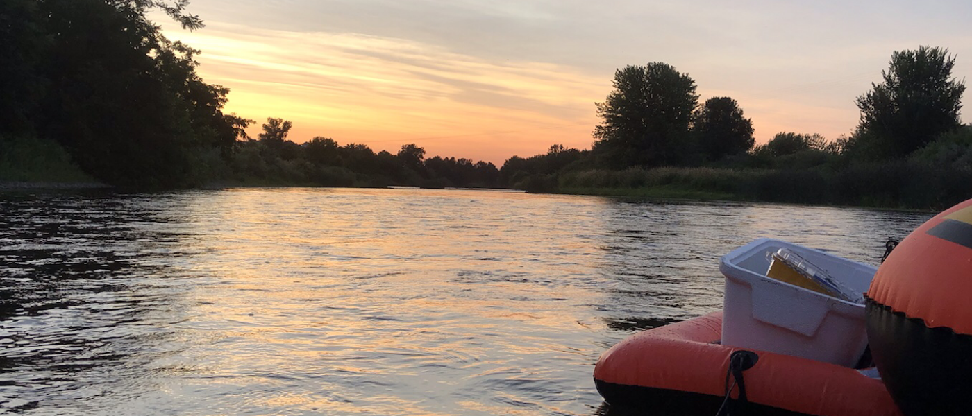 Floating the River - Summer Fun - Jacob R. Campbell,