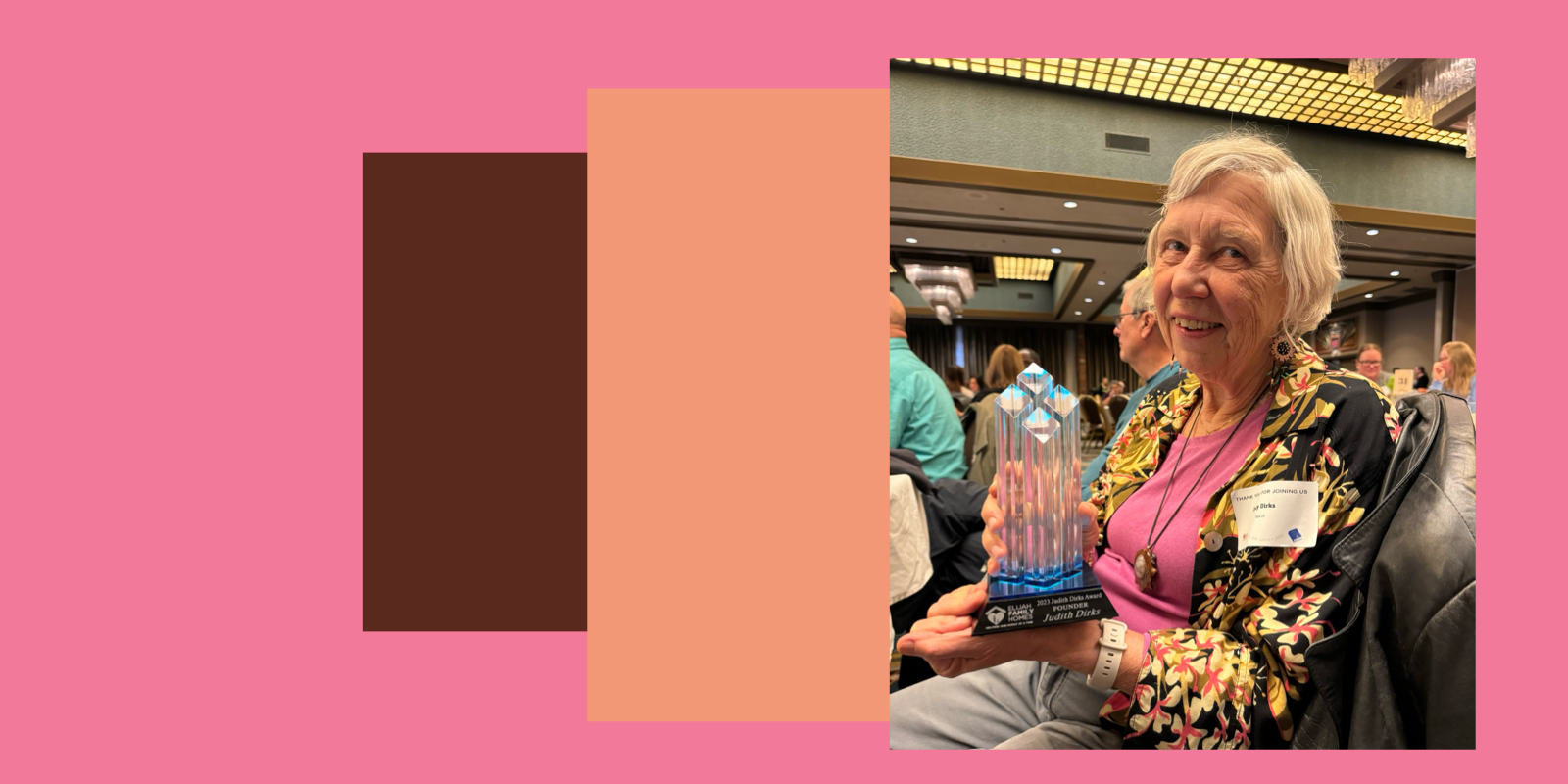 Honoring My Mom an Award Called The Judith Dirks Award - Jacob R ...